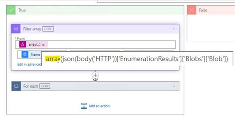 The From Property Value In The Query Action Inputs Is Of Type