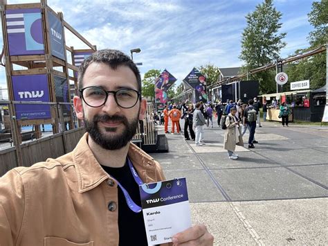 Kardo Sharifi On Linkedin Tnw Amsterdam Techconference Moonshot