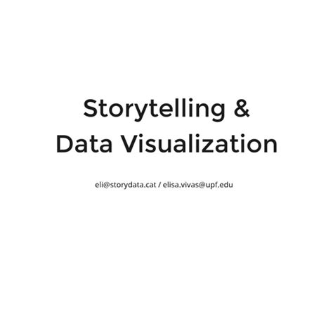 VisualitzaciÓ De Dades Master Comunicación Científica