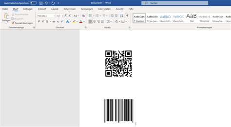 QR Code Erstellen Barcodes Erzeugen In Word Itnator Net