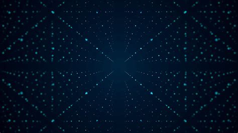 3d 빛나는 점 그리드 사이버 공간 네트워크 파란색 디지털 입자 연결 흐름 빅 데이터 기술 개념 배경 0명에 대한 스톡 사진 및 기타 이미지 Istock