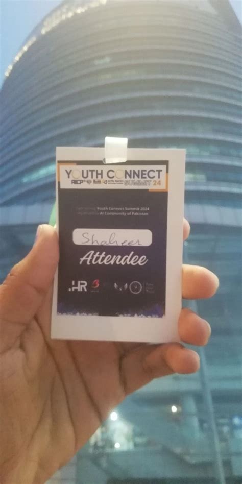 Shaheer Amjad On Linkedin Youthconnectsummit Artificialintelligencecommunitypakistan