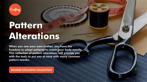 Pattern Alterations Craftsy