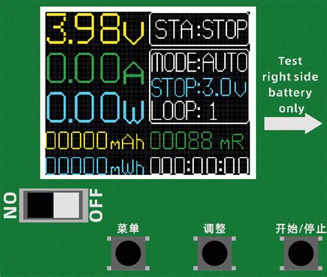 5V LCD Display 18650 Lithium Battery Capacity Tester Power Detector Module 2 Way With Charging