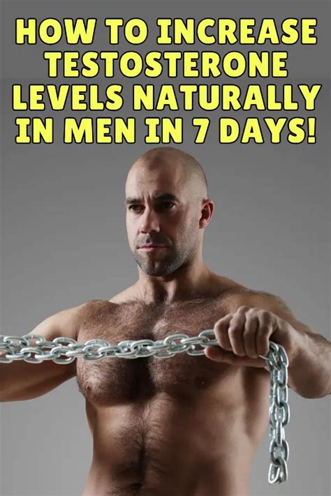 How To Increase Testosterone Levels Naturally In Men In Just Days