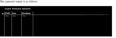 solved on an sql workbench run the command to delete the