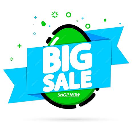 Premium Vector Big Sale Poster Design Template
