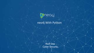 Neo4j Python PPTX