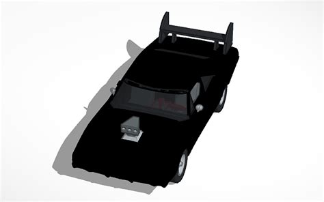 3d Design Legit Dodge Charger Tinkercad