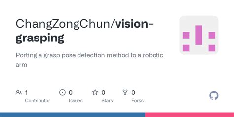 GitHub ChangZongChun Vision Grasping Porting A Grasp Pose Detection Method To A Robotic Arm