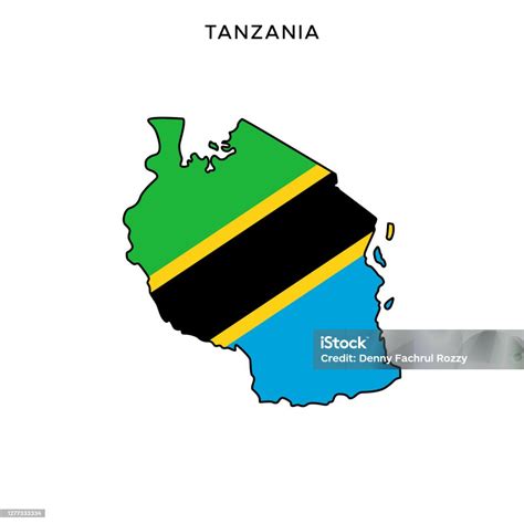 플래그 벡터 스톡 일러스트 디자인 템플릿탄자니아지도 편집 가능한 스트로크 0명에 대한 스톡 벡터 아트 및 기타 이미지 0명 개념 개념 기호 Istock
