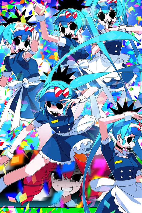 Hatsune Miku And Kasane Teto Vocaloid And More Drawn By Paldu Danbooru