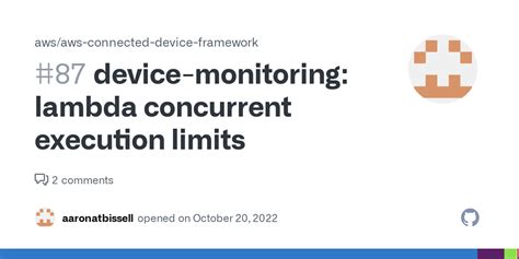 device monitoring lambda concurrent execution limits · issue 87 · aws