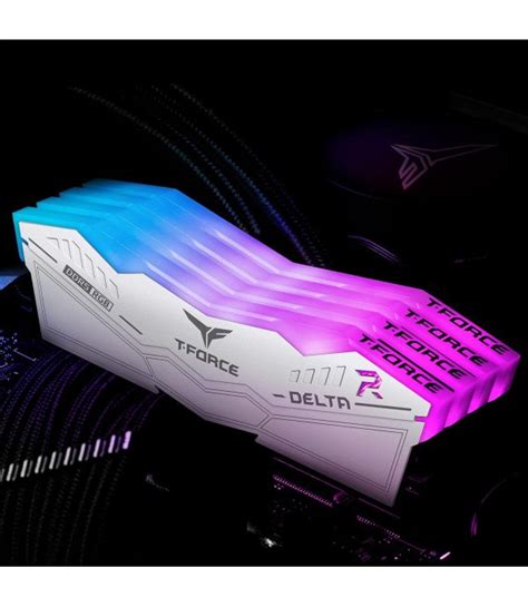 T FORCE DELTA DDR5 32GB 6000MHZ RGB WHITE
