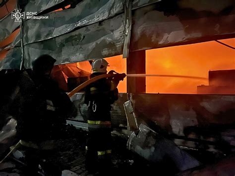 Ворог атакував Київщину дронами ППО знищила ворожі цілі ФОТО Вечірній Київ