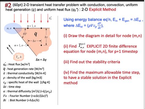 2 60pt 2 D Transient Heat Transfer Problem With