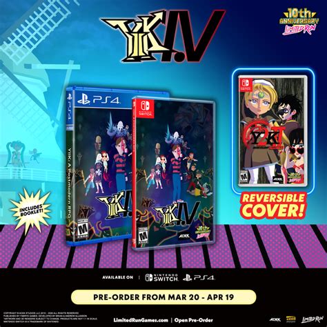 Yiik A Postmodern Rpg Standard Edition Switch Ps4 Limited Run Games