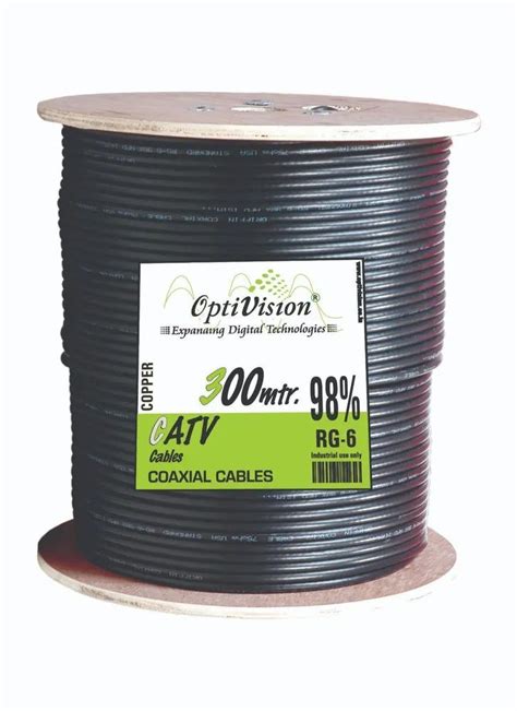 PVC CATV Coaxial Cables For CATV MATV DBS At 10 Meter In New Delhi ID 7716034797