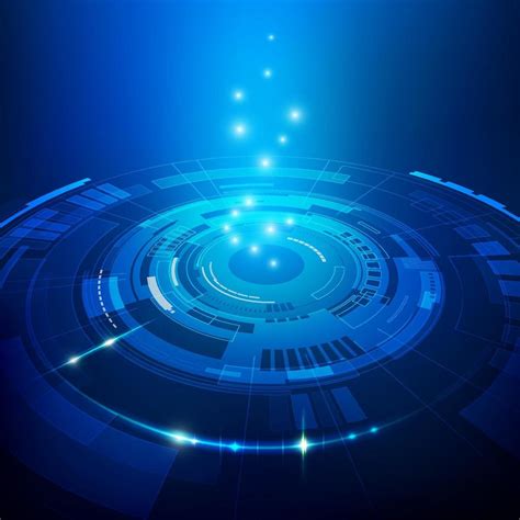 Blue Futuristic Background 9335418 Vector Art At Vecteezy