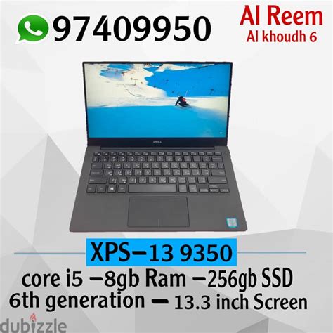 Dell Xps Core I Gb Ram Gb Ssd Laptop Computers