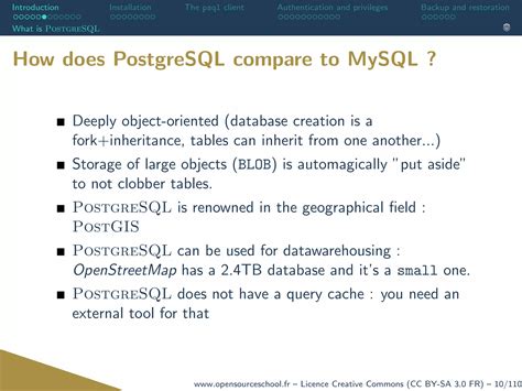 Postgresql Introduction Ppt