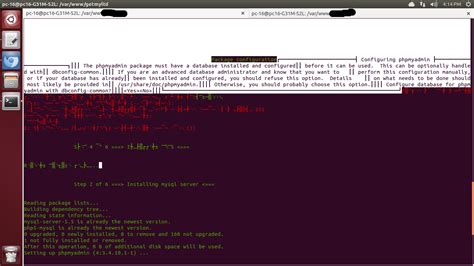 Php Vagrant Provision Installing Lamp Throwing Errors Stack Overflow