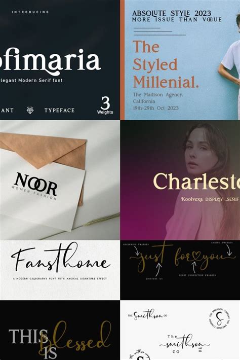 The 2021 Elegant Bundle 12 Typefaces Artofit