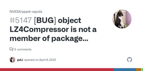[bug] object lz4compressor is not a member of package ai rapids cudf nvcomp · issue 5147