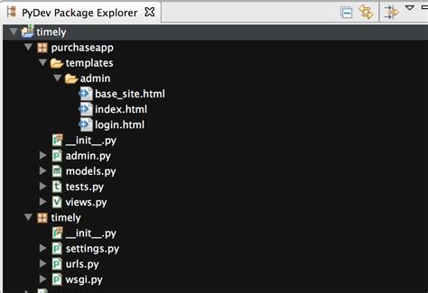 Python Automatic Loading Of Templates In Django Is Not Working For My