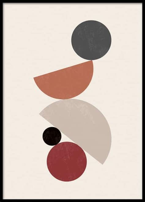 Balancing Forms No1 Poster Artofit