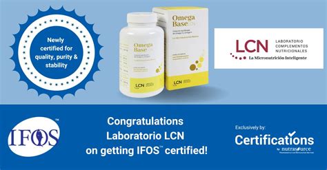 Certifications By Nutrasource On Linkedin Ifos