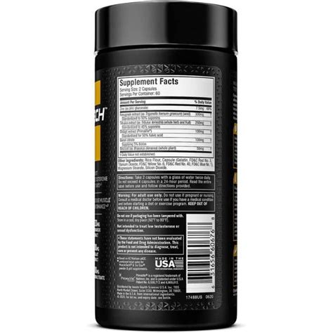 Buy MuscleTech Alpha Test 120 Capsules online at best price in the UAE ...