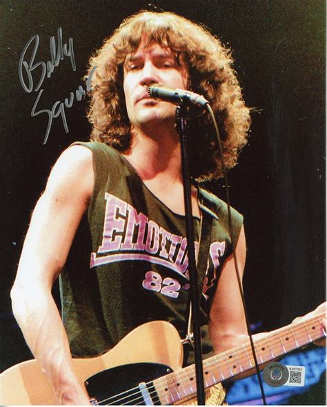 Billy Squier Signed Photo Certified Authentic Beckett Bas Coa Aftal