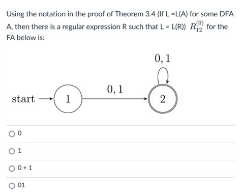 Solved Using The Notation In The Proof Of Theorem 3 4 If