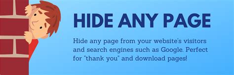 Hide Any Page Plugin —