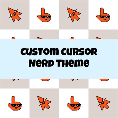 cursor custom cursor nerd theme for chrome cursor space