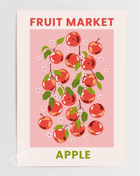 Fruit Marekt N1 Art Print The Poster Square
