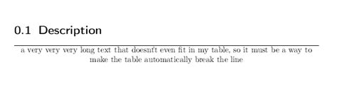 Tables Automatic Break Line After Multicolumn Tex Latex Stack