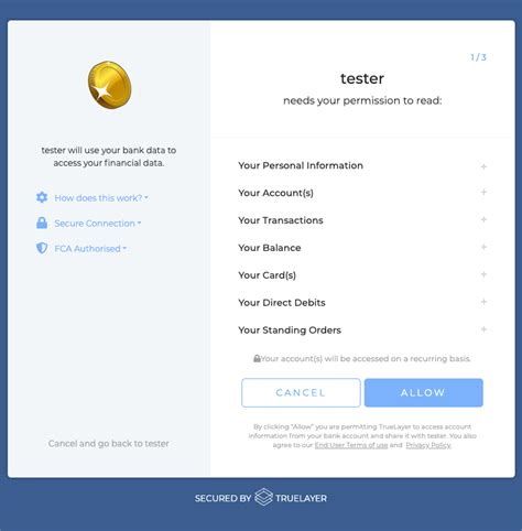 How To Add Your Logo To The Auth Dialog Truelayer Help Centre