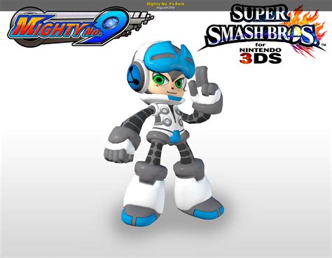 Mighty No 9s Beck Mod For Super Smash Bros 3ds Ssb3ds Mods