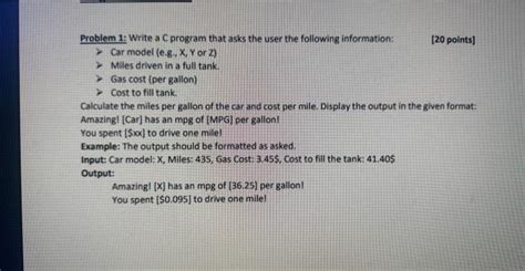 Solved Problem Write A C Program That Asks The User The Chegg
