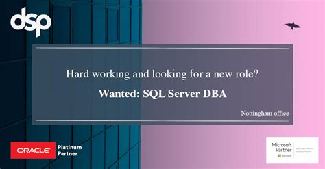 Dsp On Linkedin Recruiting Sqlserver Sqlserverdba