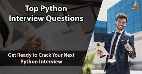 Python Interview Questions Success Mantra For Your First Python