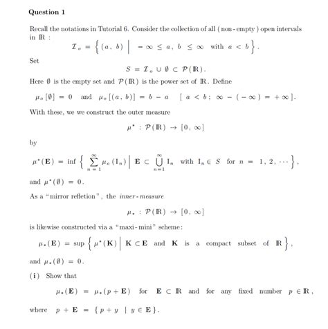 Recall The Notations In Tutorial 6 Consider The