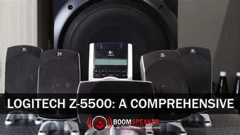 Logitech Z A Comprehensive Review Boomspeaker