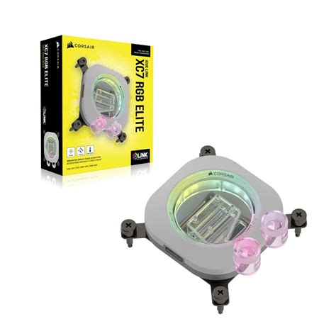 Block Cpu Corsair Hydro X Icue Link Xc7 Rgb Elite Cpu Water Block White