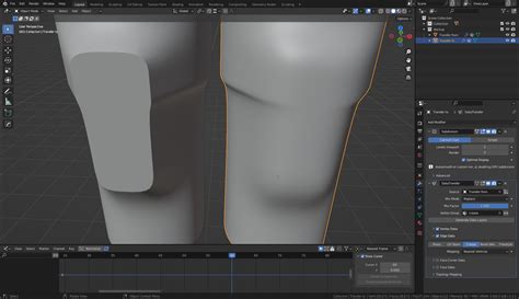 Modeling How To Transfer Crease To Another Object With Data Transfer