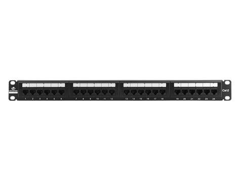 Linkbasic 24 Port Cat6 Rack Mount Patch Panel Za