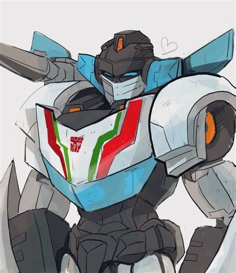 A Drawing Of A Robot That Is Standing In Front Of A White Background With Red Green And Blue