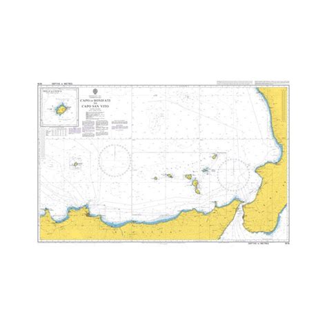 Admiralty Chart 1976 Capo Di Bonifati To Capo San Vito Stanfords